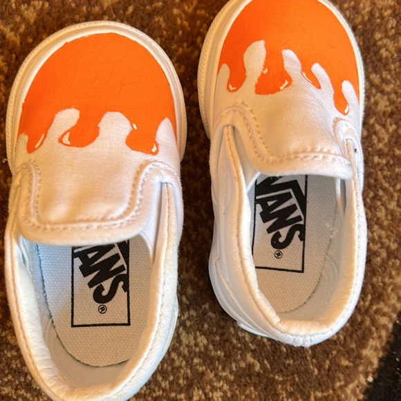 Vans | Shoes | Infant Vans Drippy Vans Slip On | Poshmark
